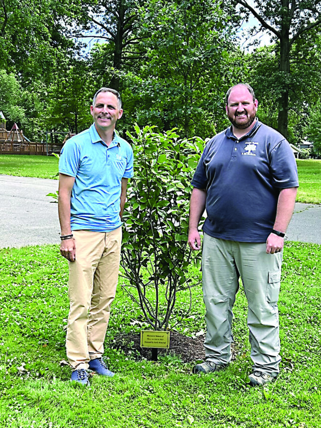 Stark Memorial and parks dept. dedicate tree in memory of loved ones ...